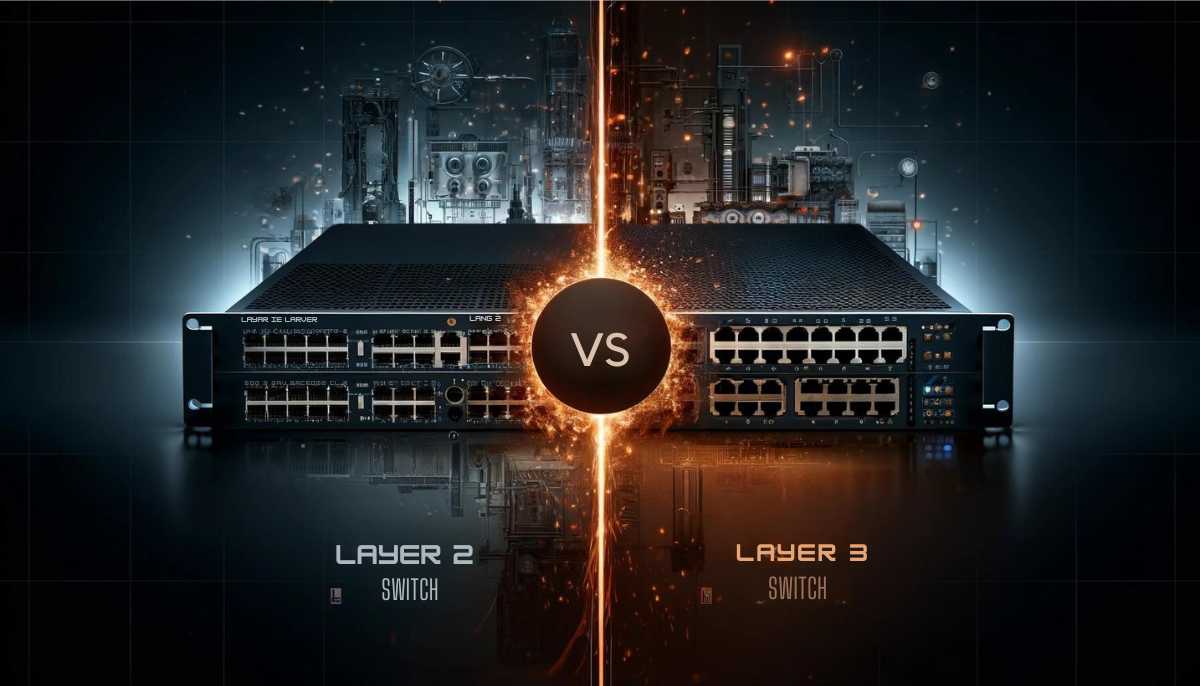 سوئیچ‌های 2لایه و 3لایه تفاوت‌ها و کاربردهای هر کدام در شبکه‌های ...